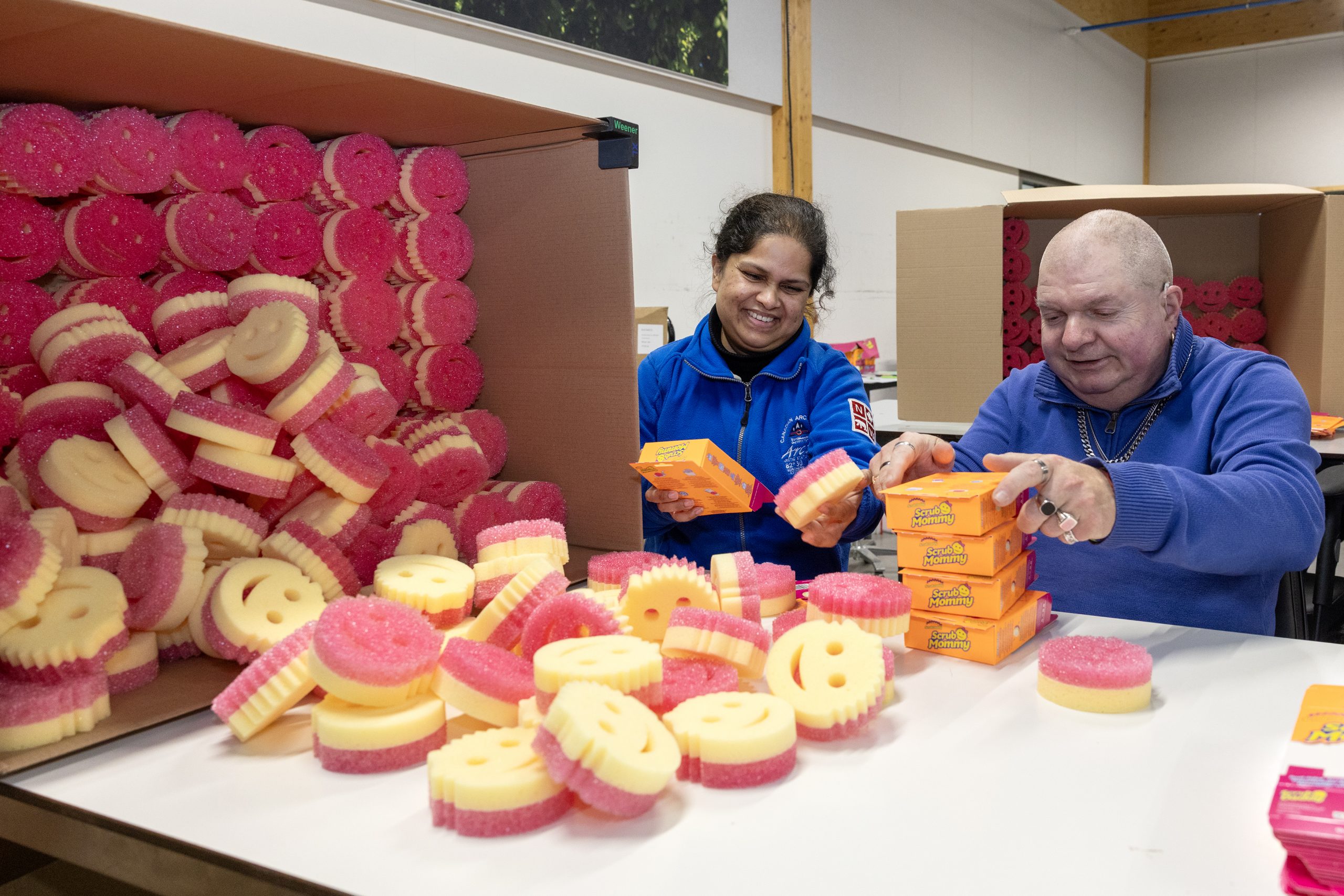 Nieuwe externe werkplek voor Scrub Daddy – Weener XL